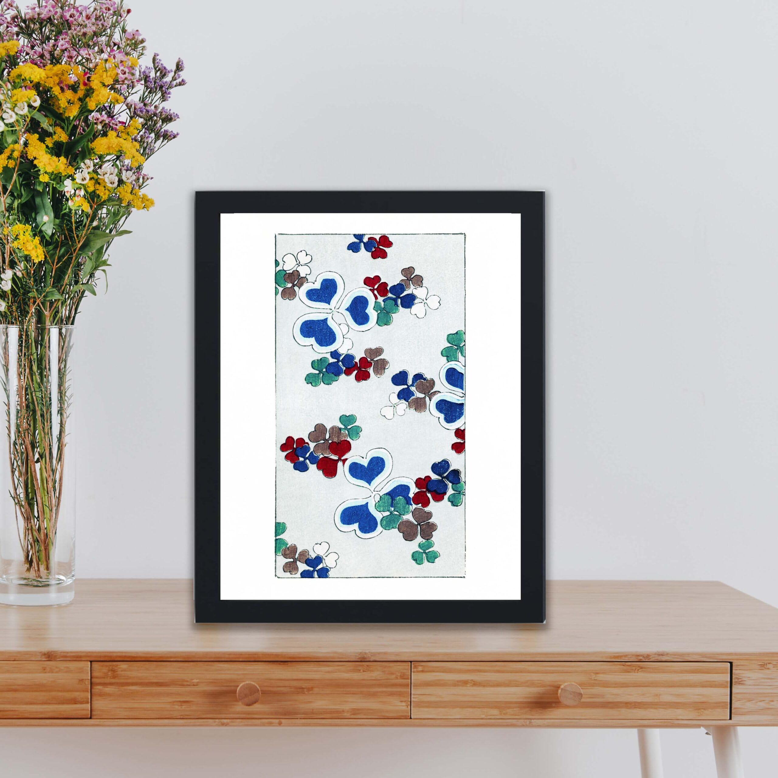 Infidu Clover illustration of Bijutsu Sekai (1893-1896) by Watanabe ...