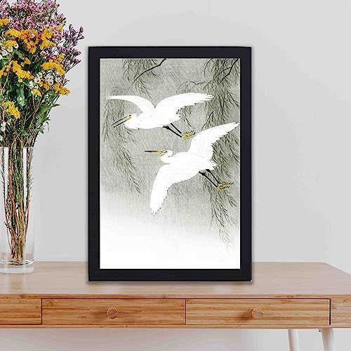 Infidu Little Egrets in flight (1925 - 1936) by Ohara Koson (1877-1945 ...