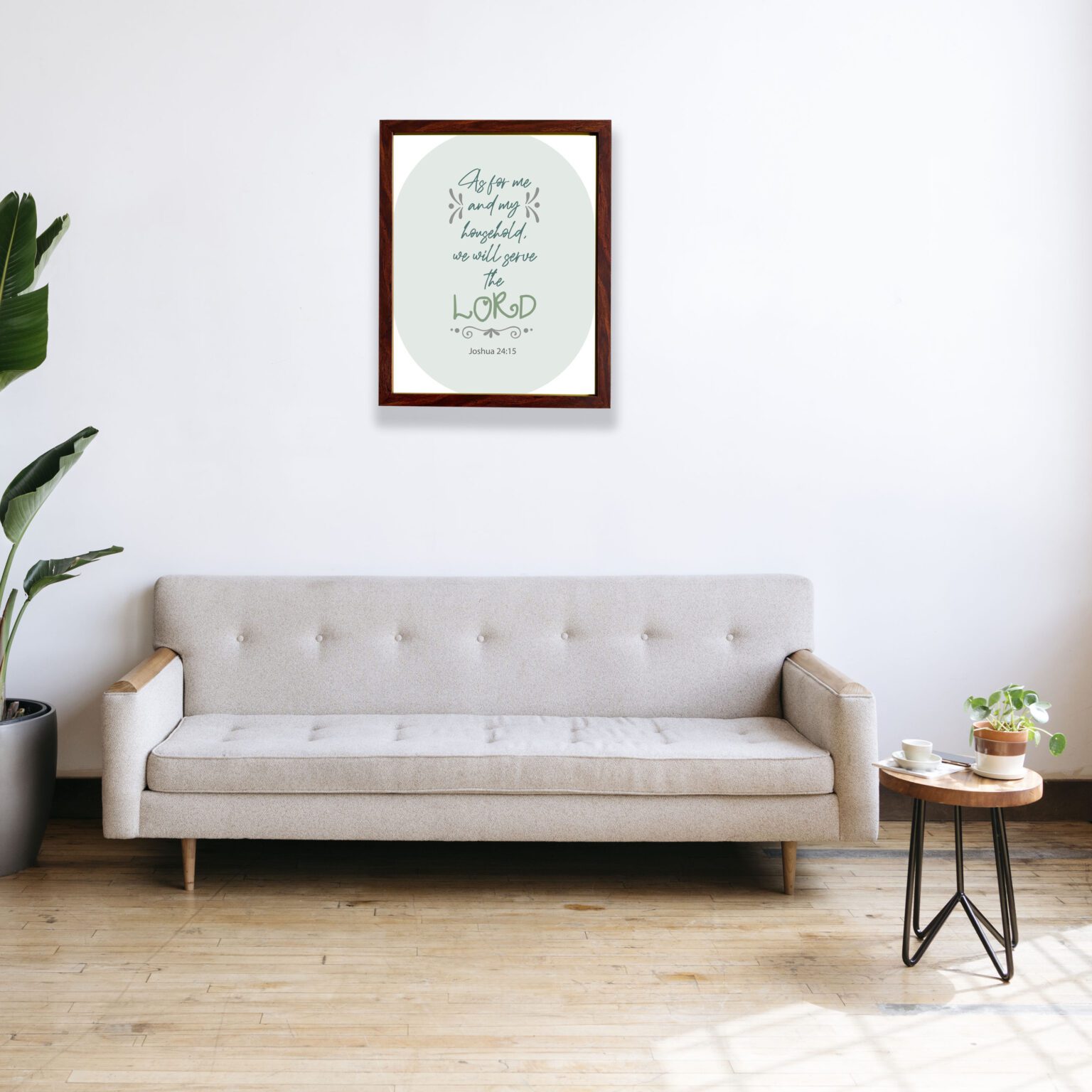 Infidu As For Me And My Household We Will Serve The Lord Joshua 24 15 ...