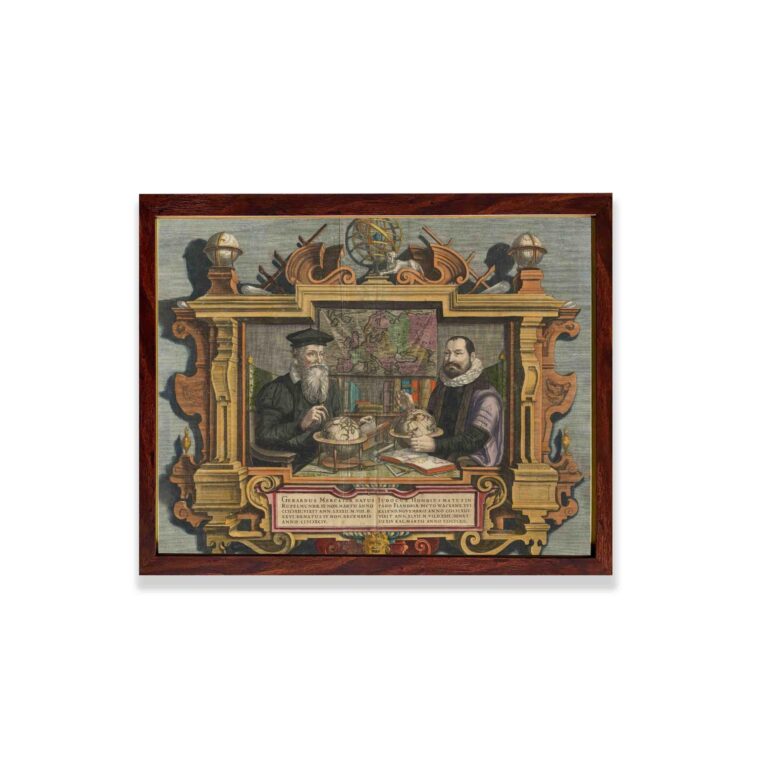 Infidu Gerardus Mercator high resolution Reproduced Art V1-517 - Infidu