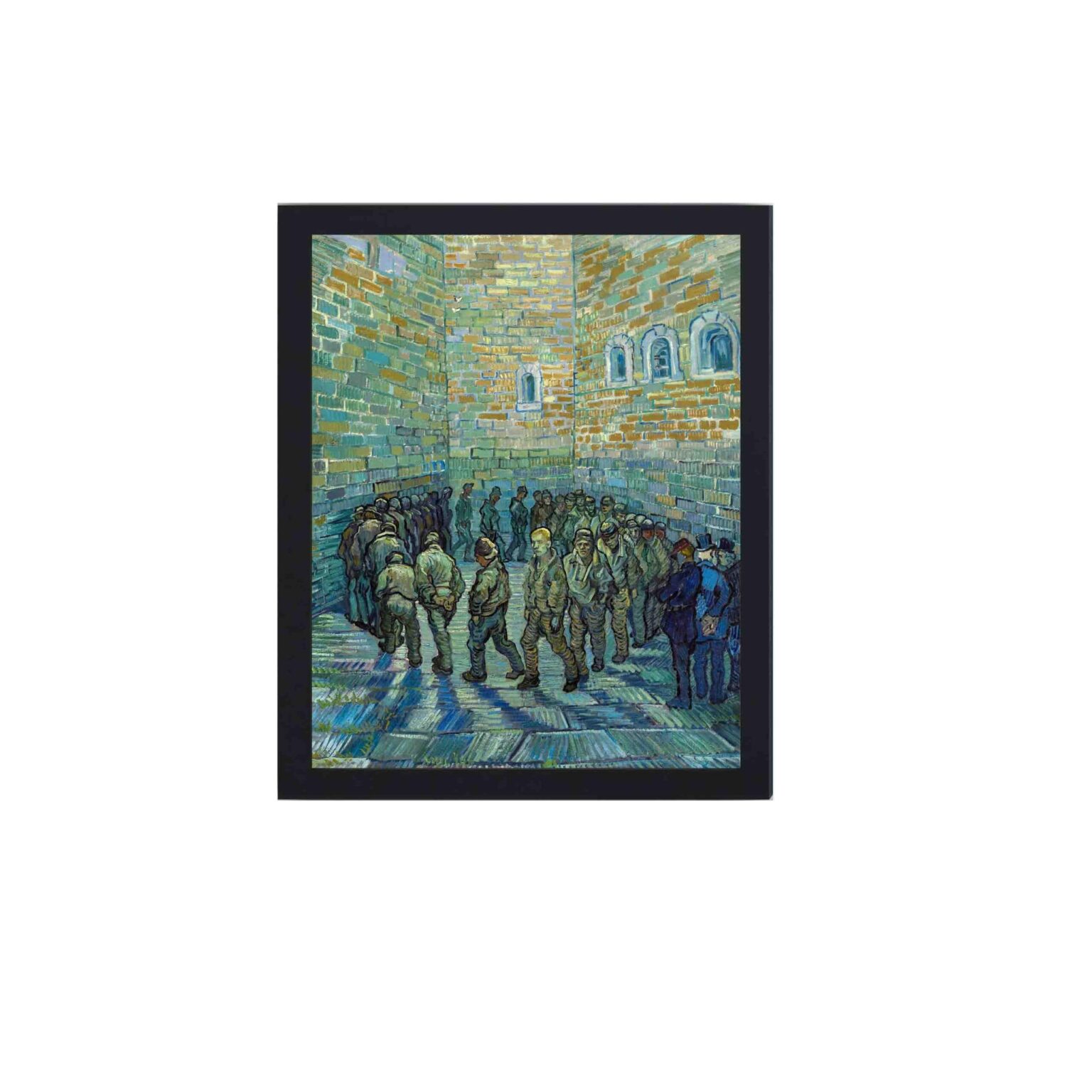 Infidu Vincent van Gogh's Prisoners Exercising (1890) famous painting ...