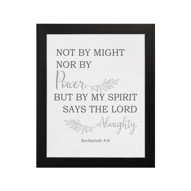 Infidu Not By Might Nor By Power But By My Spirit Says The Lord ...