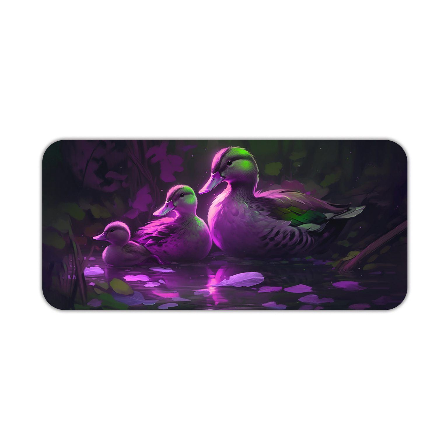 Infidu Artistic Animated Desk Pad - Creative Duck Art - mpd97 - Infidu