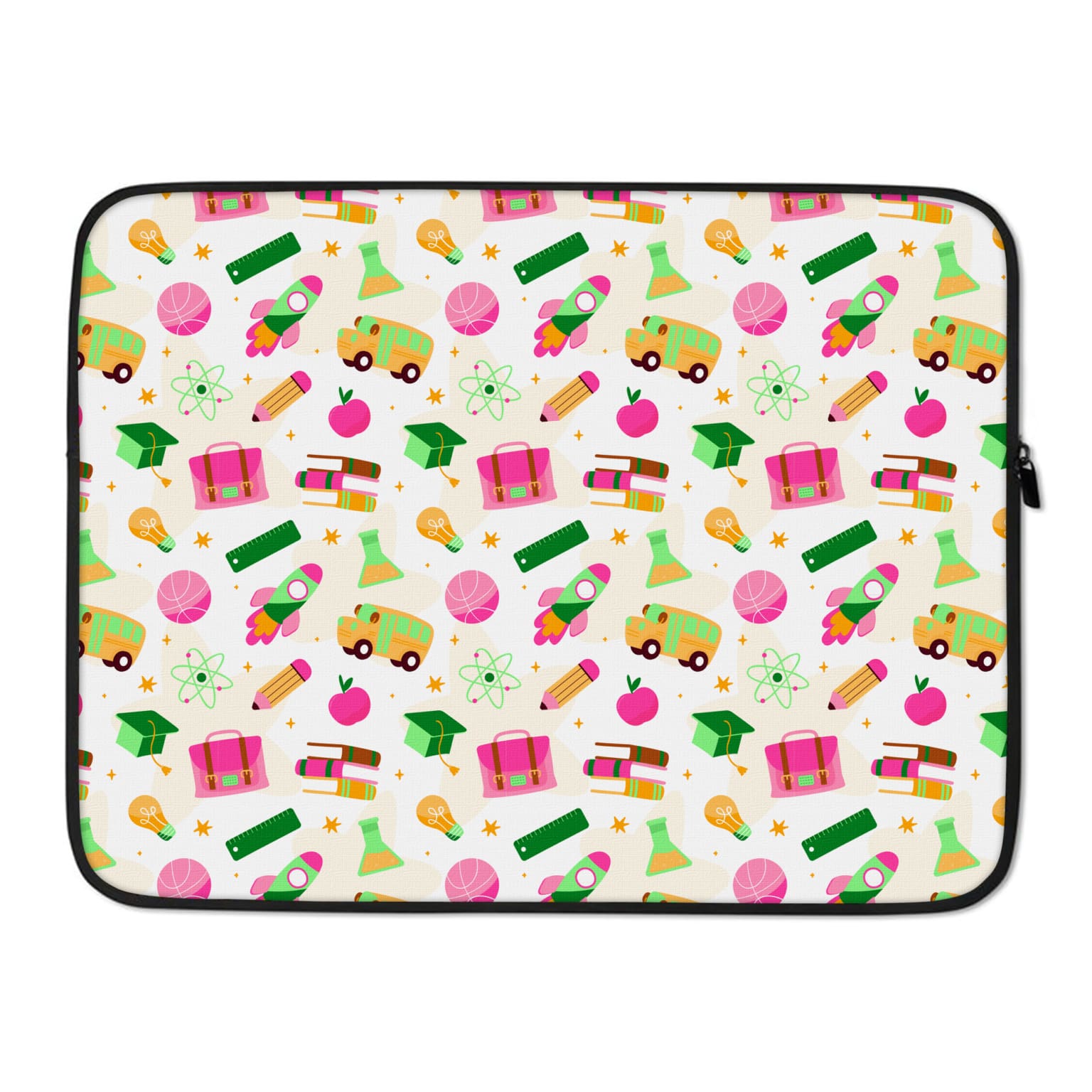 INFIDU Laptop Sleeve - Kids Pattern Vibrant Learning Zone With Our ...